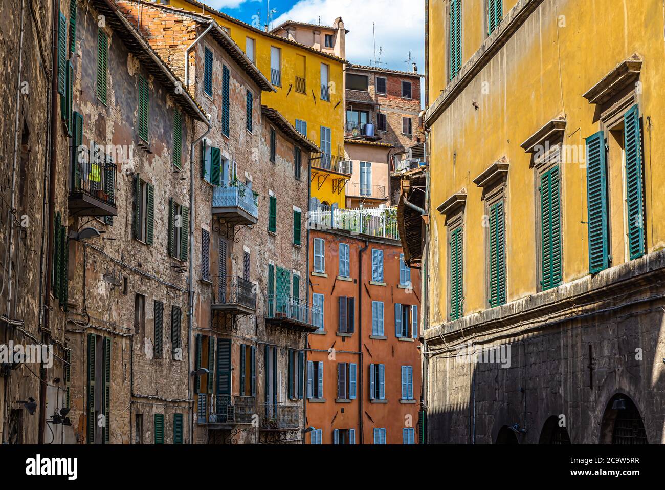 The historic center of Perugia, a mix of history, art and culture ...
