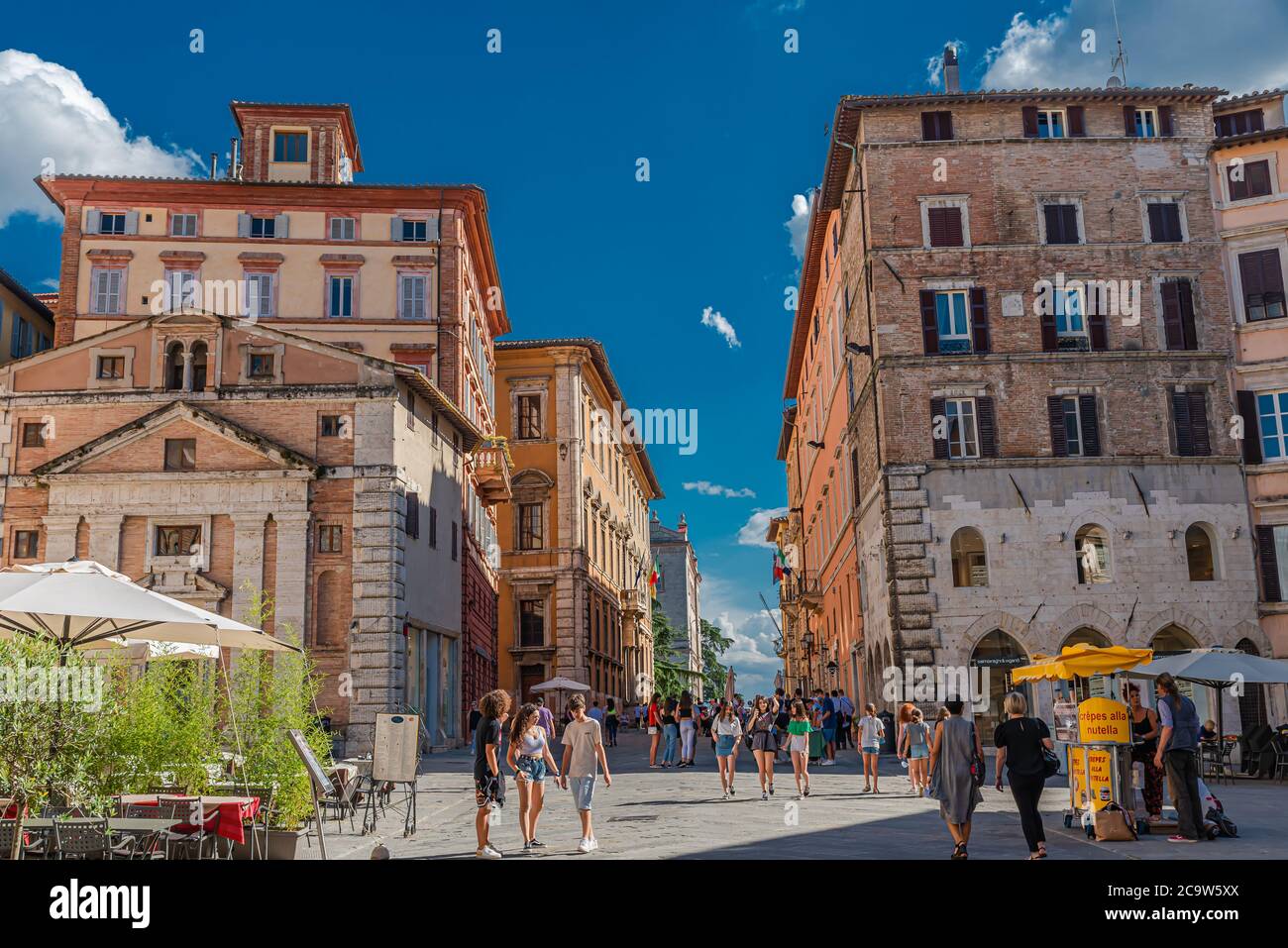 The historic center of Perugia, a mix of history, art and culture ...
