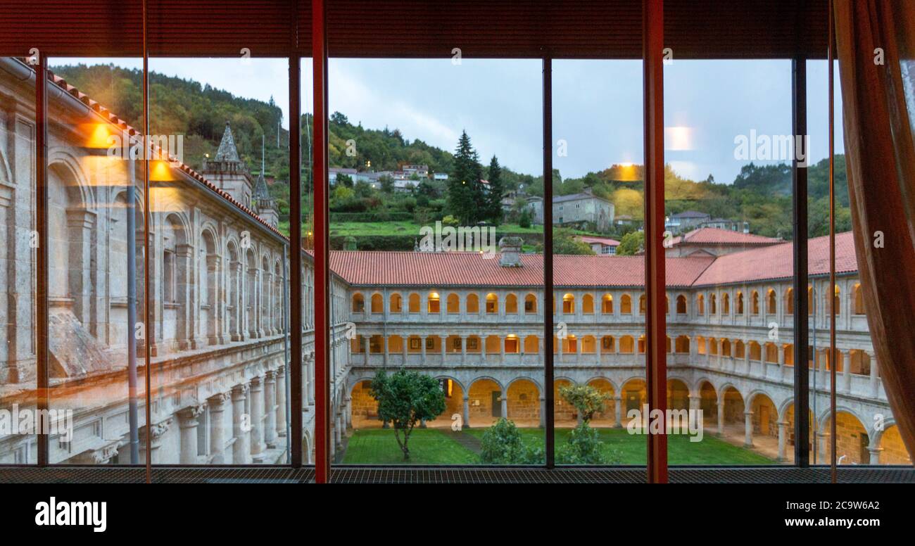 Claustro de la Portería, Parador of Santo Estevo, Monasterio de San ...