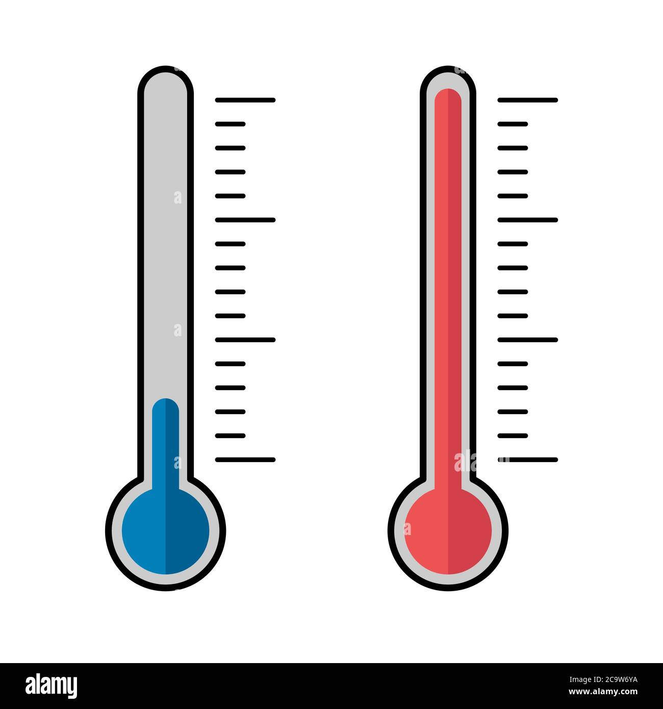 Fundraising Thermometer Vector