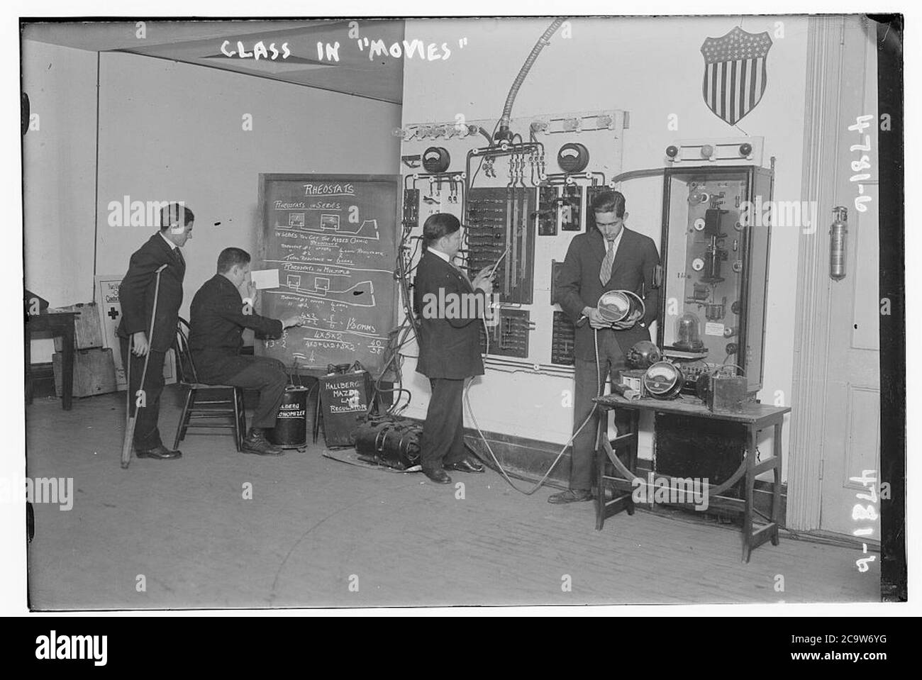 1940s class photo Black and White Stock Photos & Images - Alamy