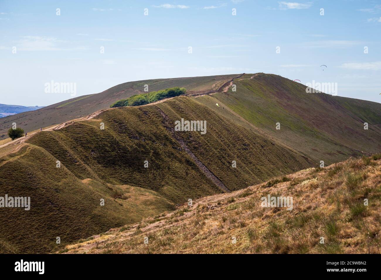 Mam Tor-Beautiful landscape in the Peak District Stock Photo - Alamy
