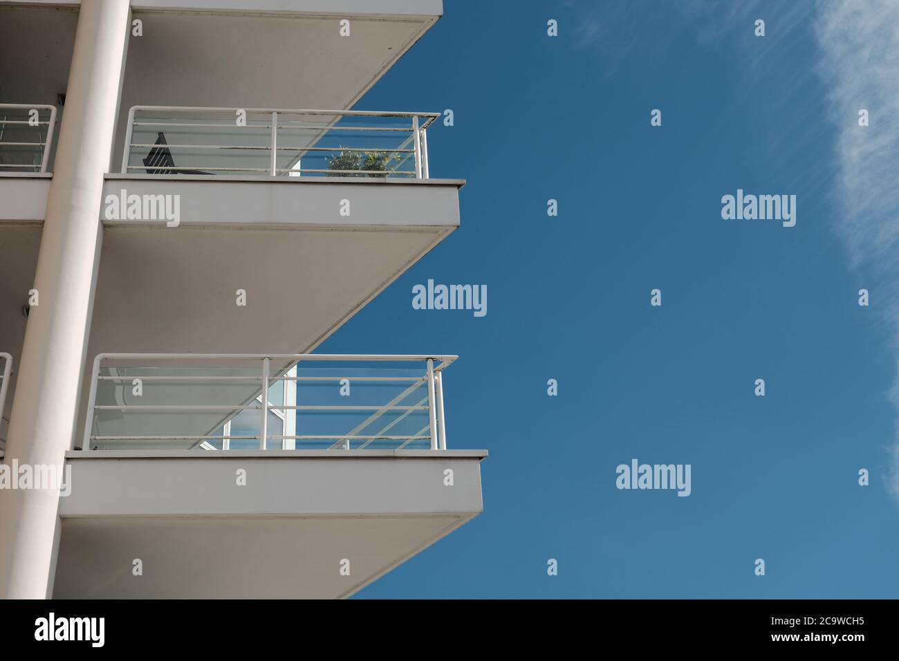 New London Flats Stock Photo - Alamy