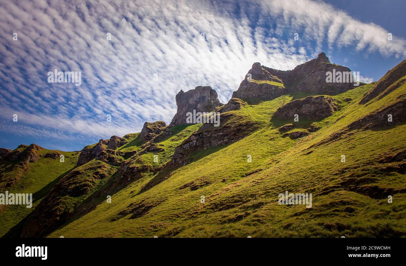 Mam Tor-Beautiful landscape in the Peak District Stock Photo - Alamy