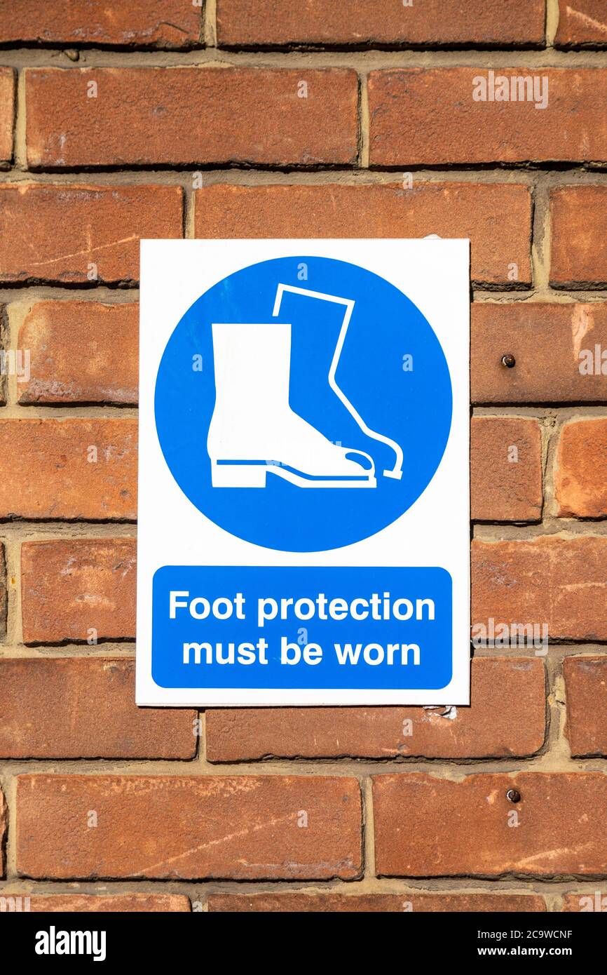 Foot Protection Sign