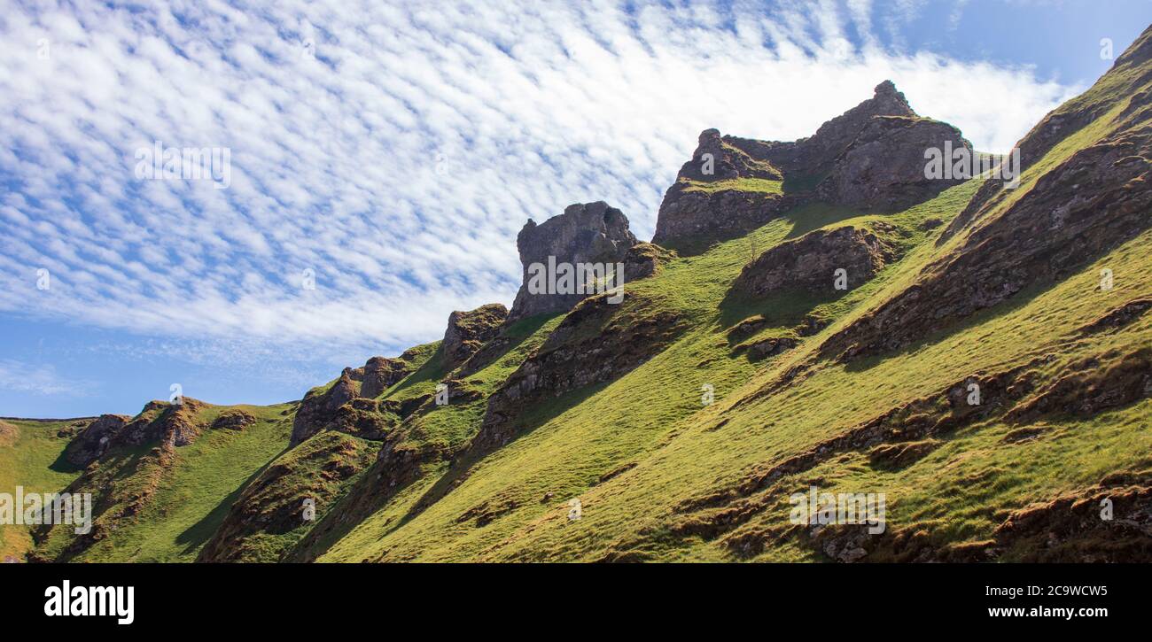 Mam Tor-Beautiful landscape in the Peak District Stock Photo - Alamy