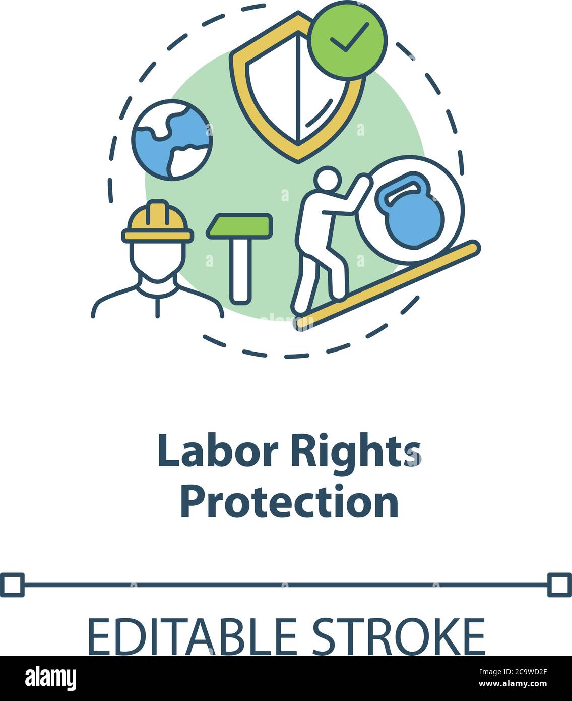 Labour movement Stock Vector Images - Alamy