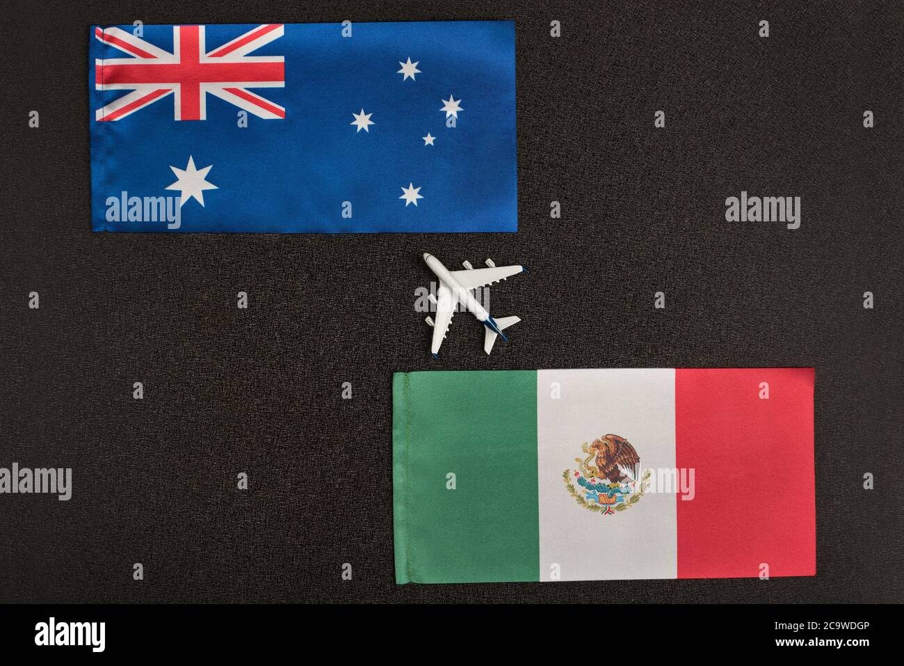 Plane mexico flag hi-res stock photography and images - Alamy