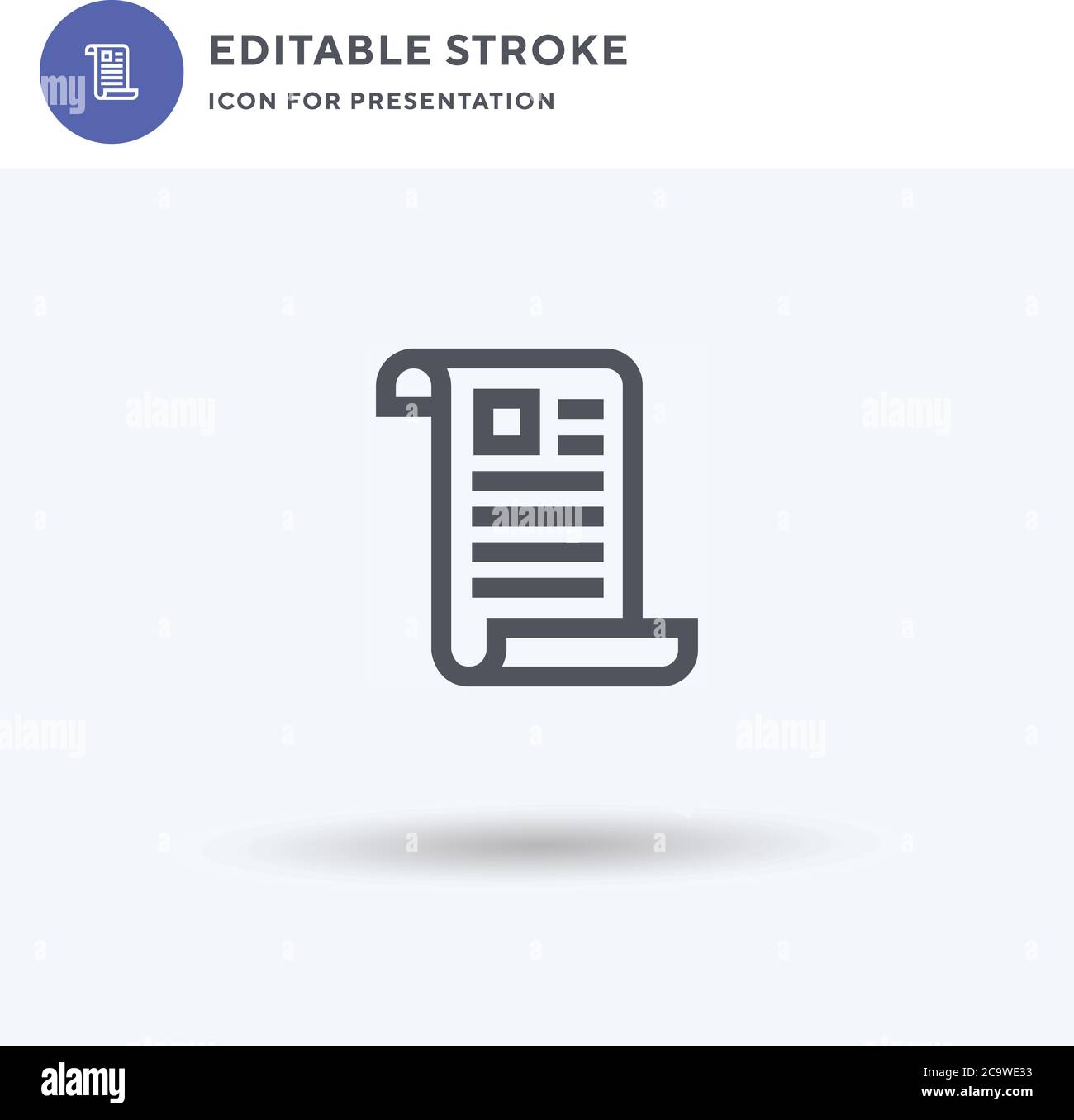 Rss icon vector, filled flat sign, solid pictogram isolated on white ...
