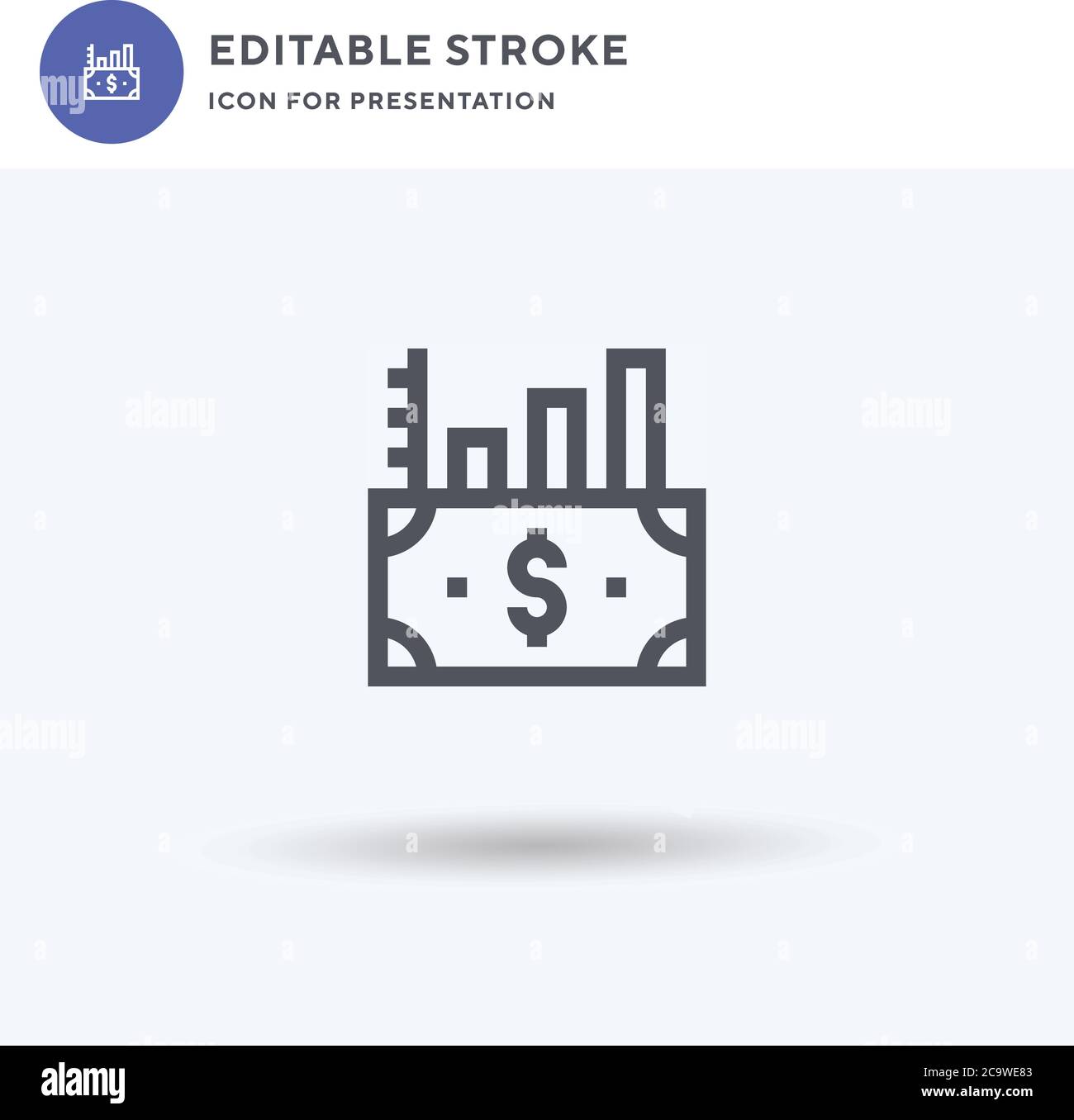 Capital icon vector, filled flat sign, solid pictogram isolated on ...