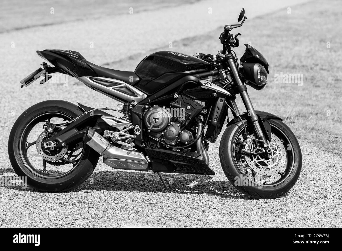 Triumph 3 Black and White Stock Photos & Images - Alamy