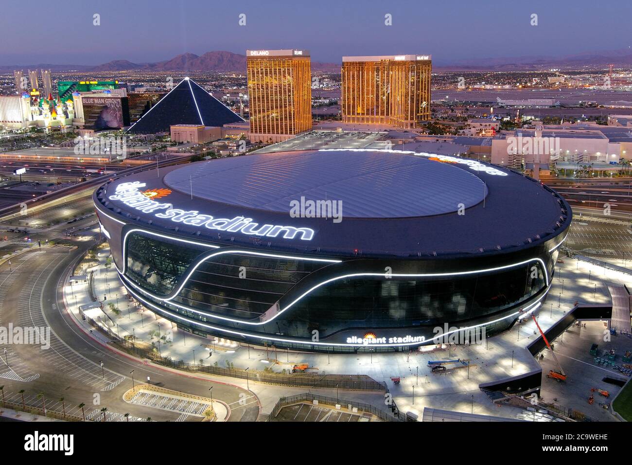 Las Vegas, United States. 29th July, 2020. General overall aerial view ...