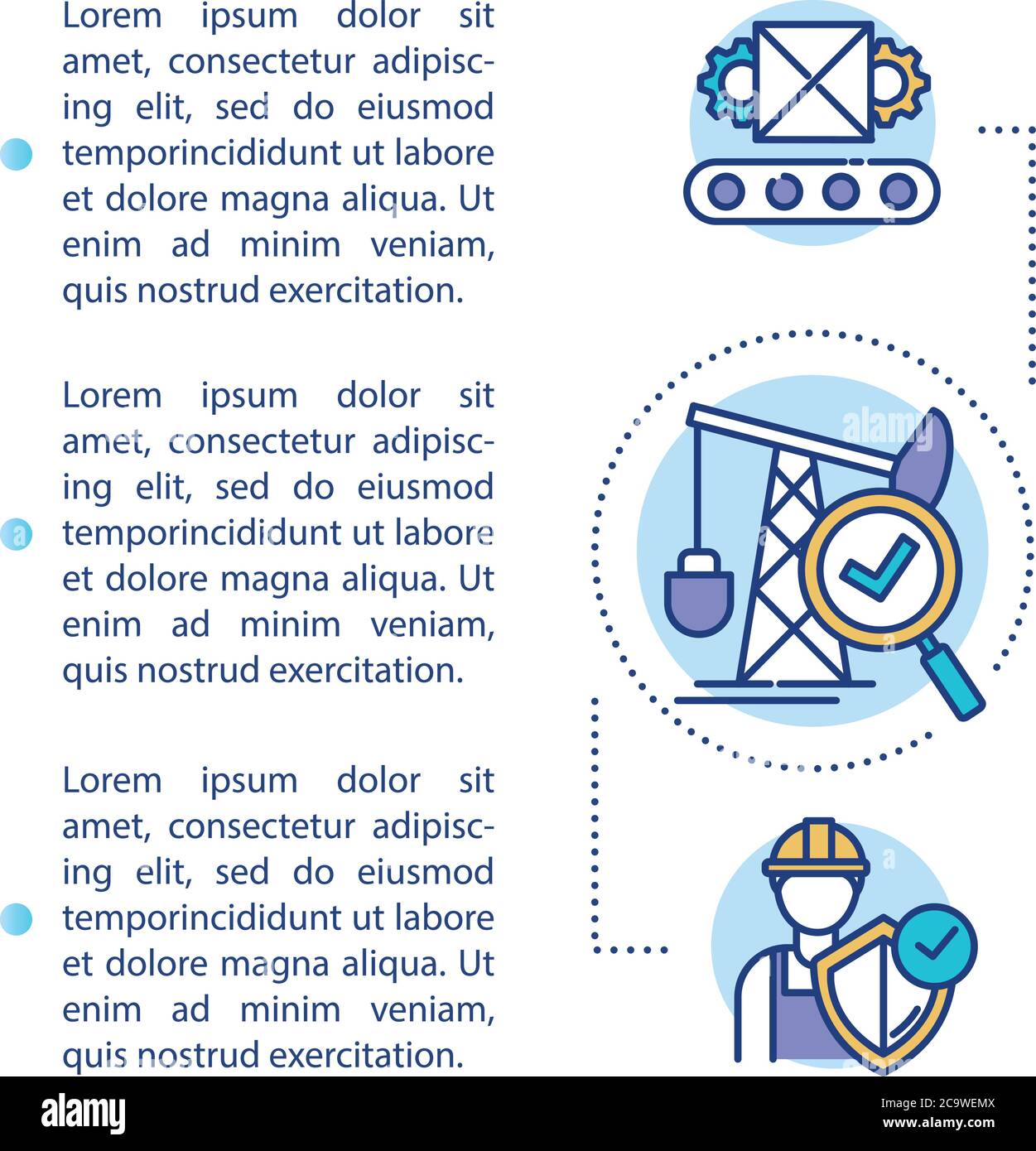 Labor rights protection concept icon with text. Ecological production ...