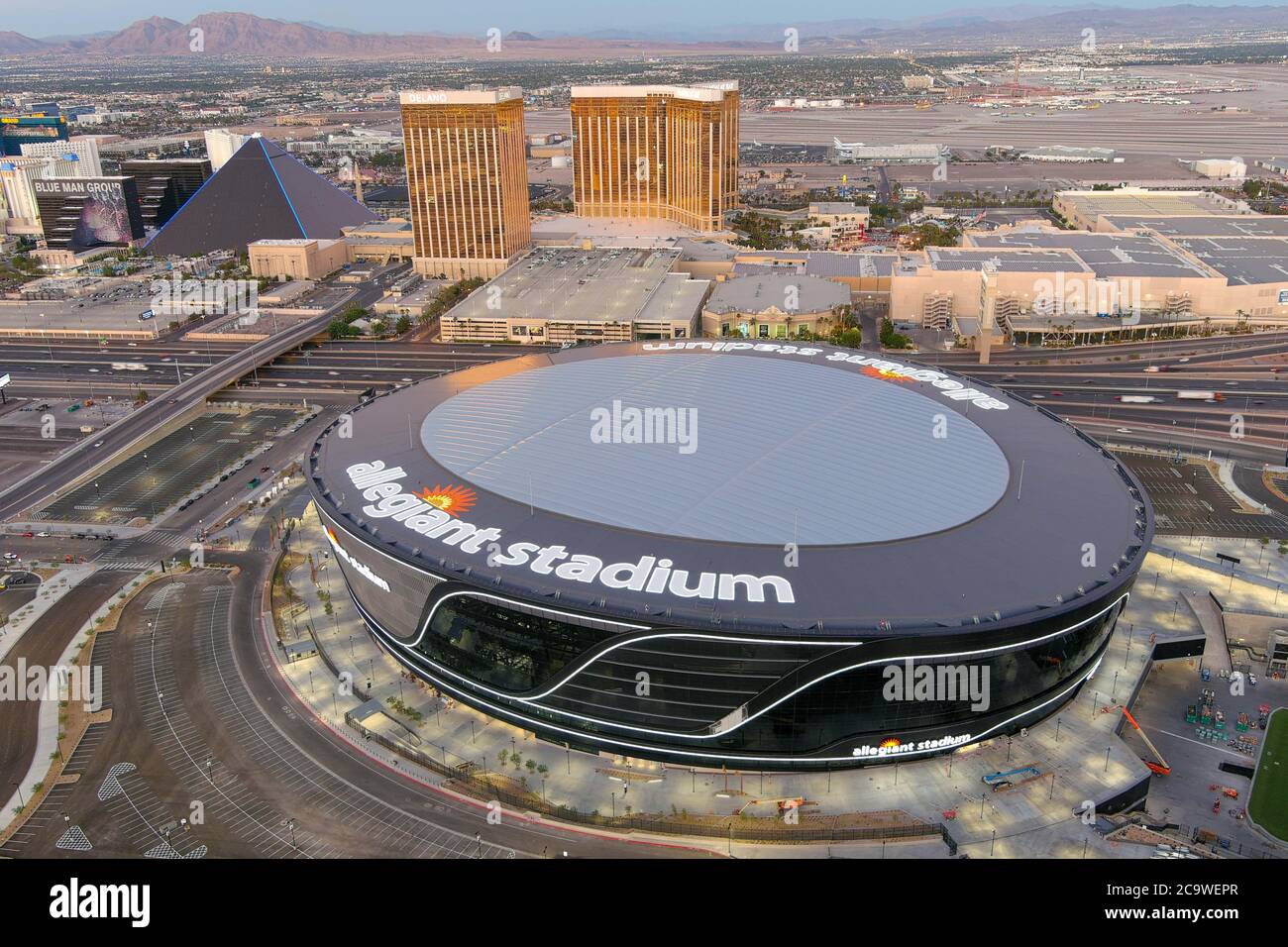 Las Vegas, United States. 29th July, 2020. General overall aerial view ...