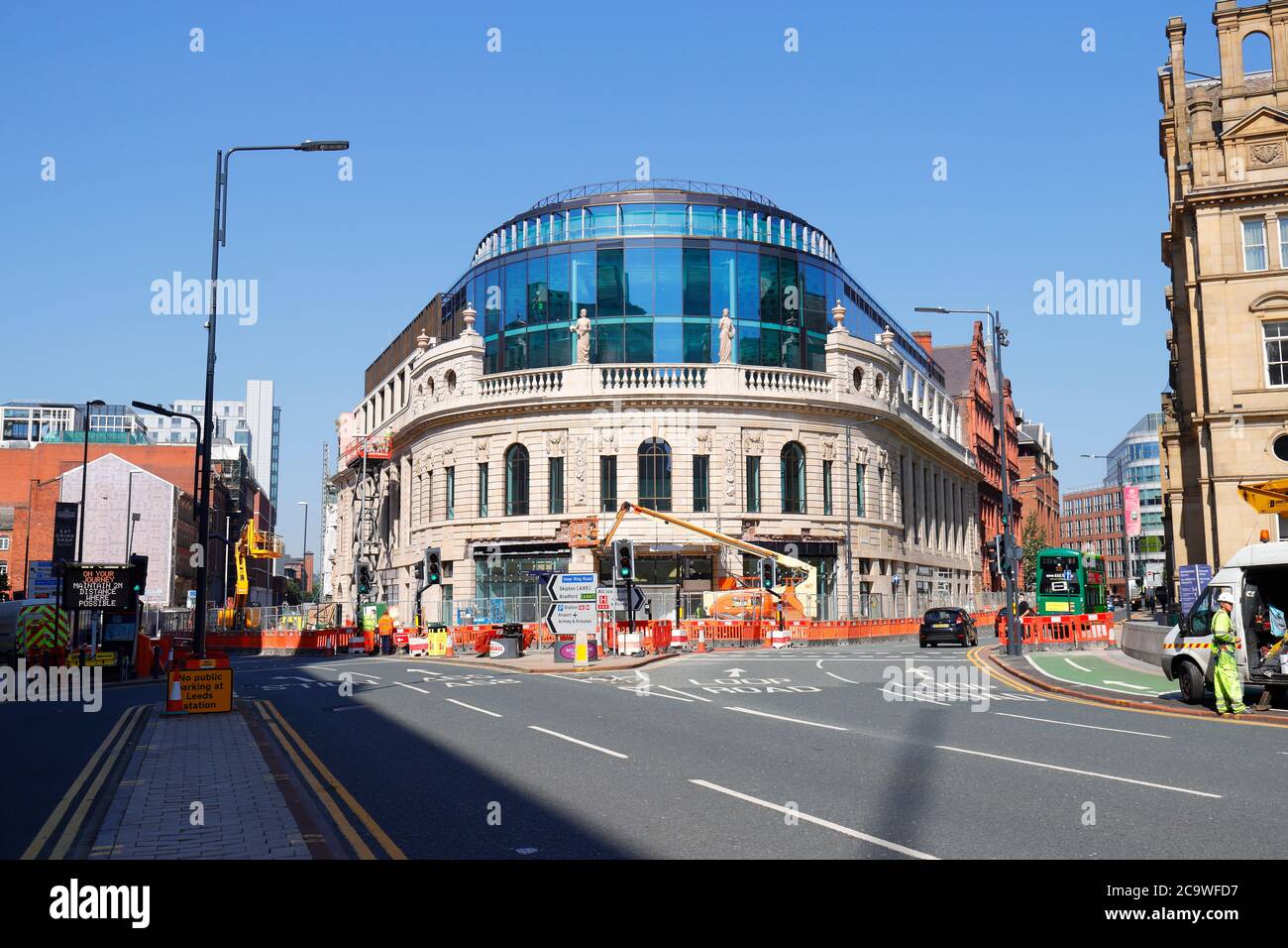 Majestic building in Leeds and the new home to Channel 4 headquarters ...