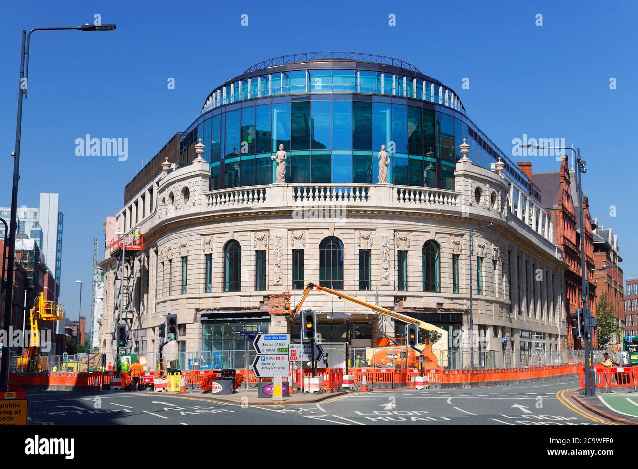 Majestic building in Leeds and the new home to Channel 4 headquarters ...