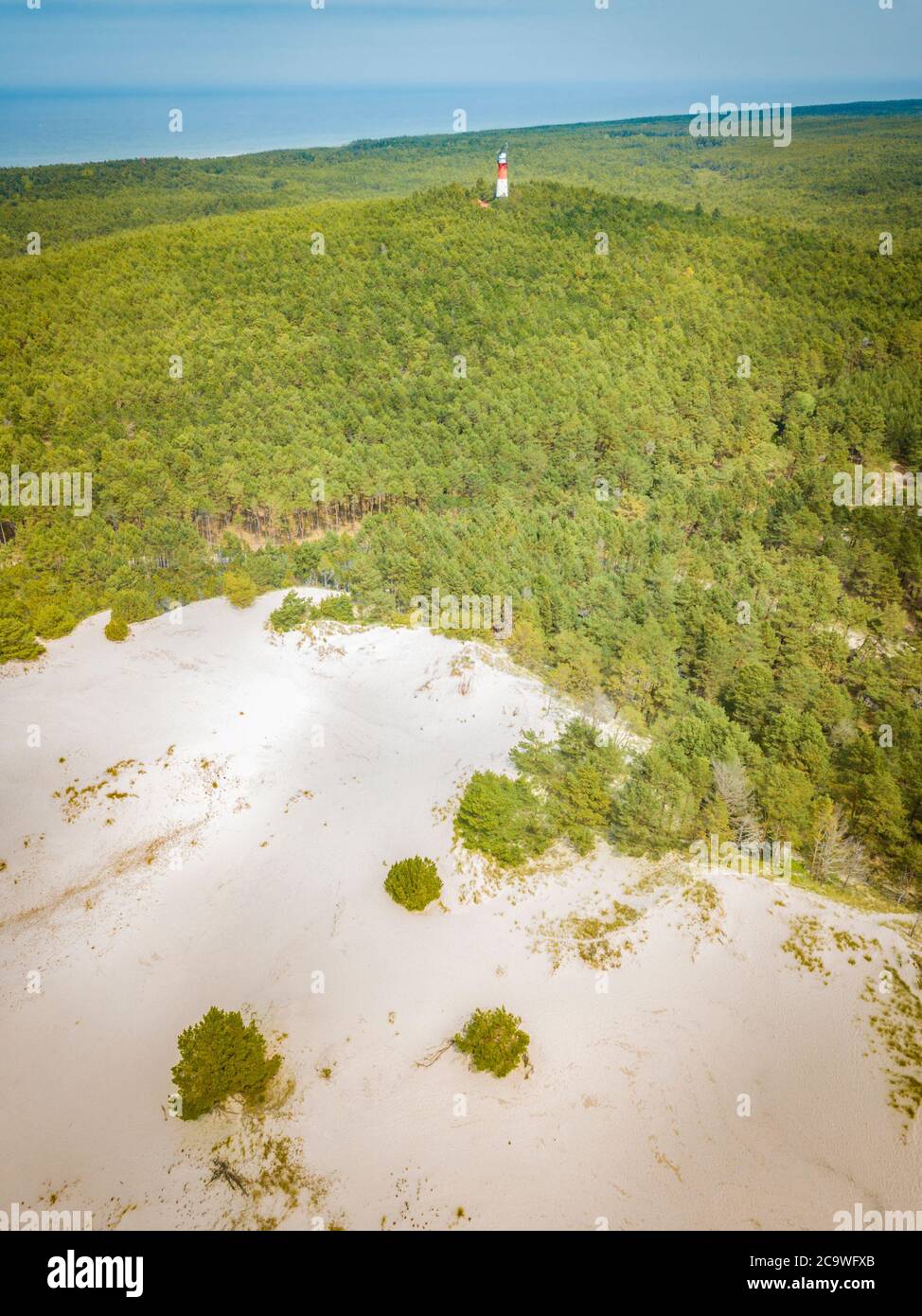 Stilo Lighthouse in Osetnik. Osetnik, Pomerania, Poland Stock Photo - Alamy