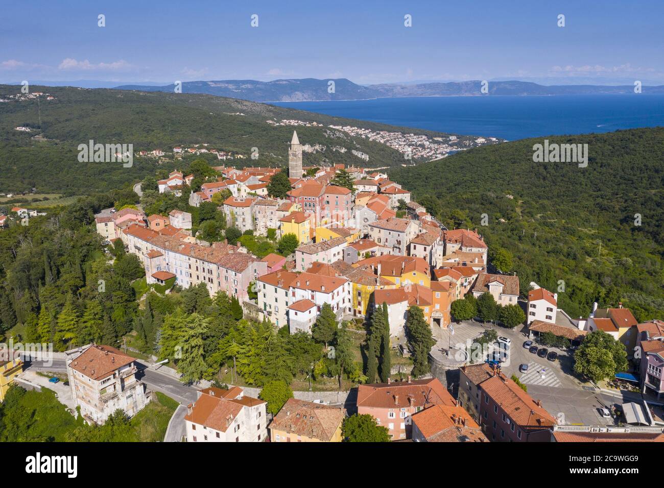 Plomin old town hi-res stock photography and images - Alamy