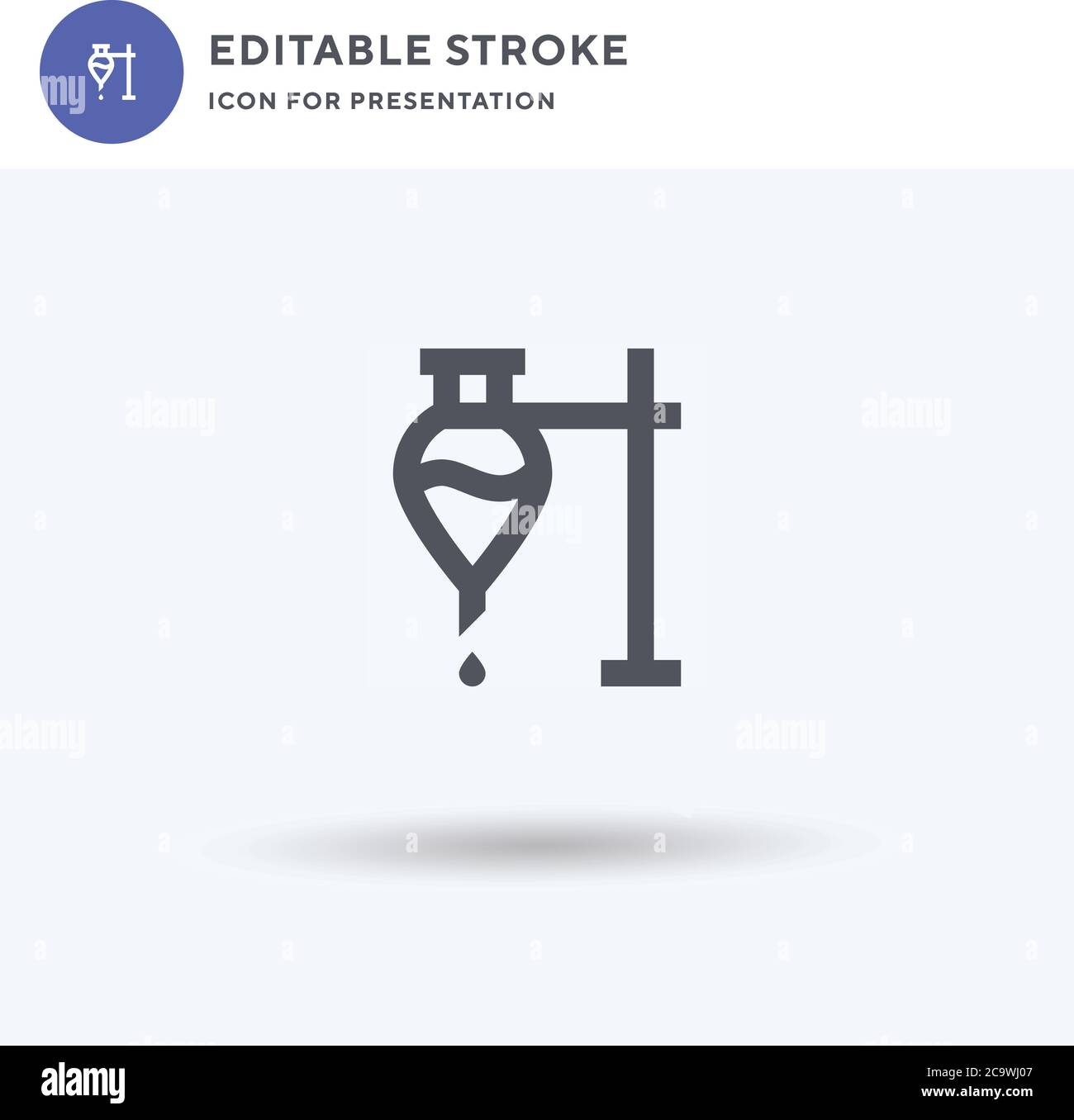 Filtration icon vector, filled flat sign, solid pictogram isolated on ...
