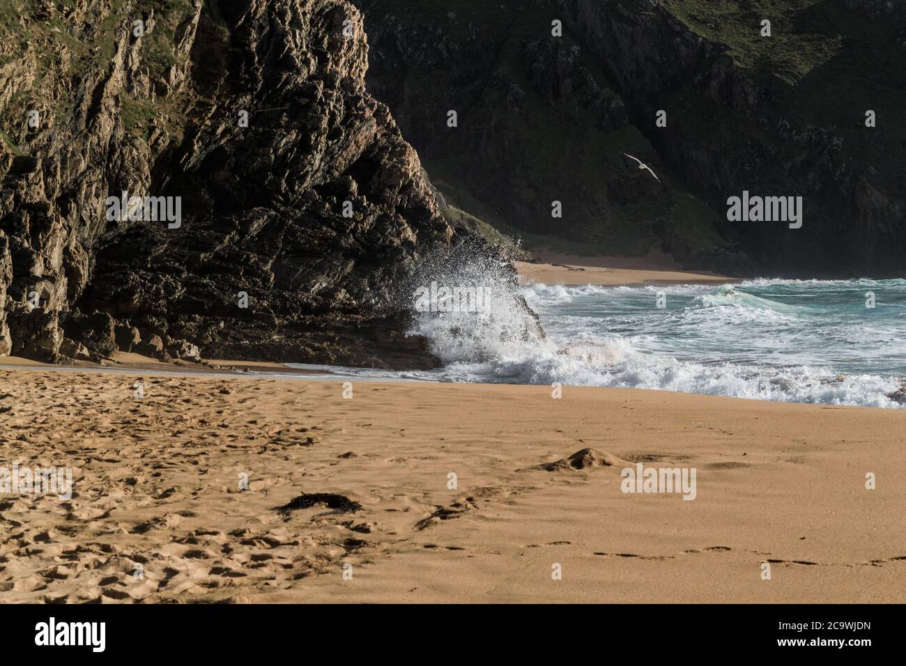 Murder Hole Beach, Boyeeghter bay, Melmore, Donegal, Ireland. Wild ...