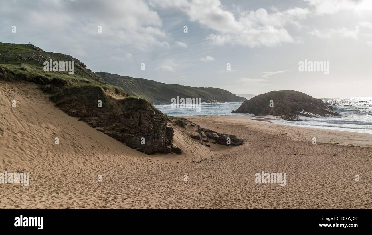 Murder Hole Beach, Boyeeghter bay, Melmore, Donegal, Ireland. Wild ...