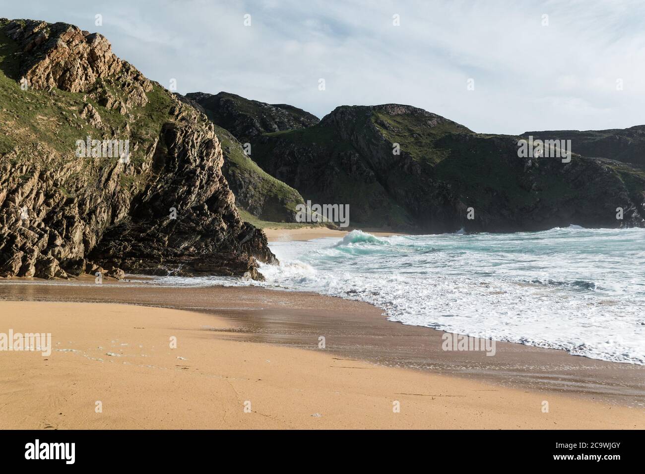Murder Hole Beach, Boyeeghter bay, Melmore, Donegal, Ireland. Wild ...