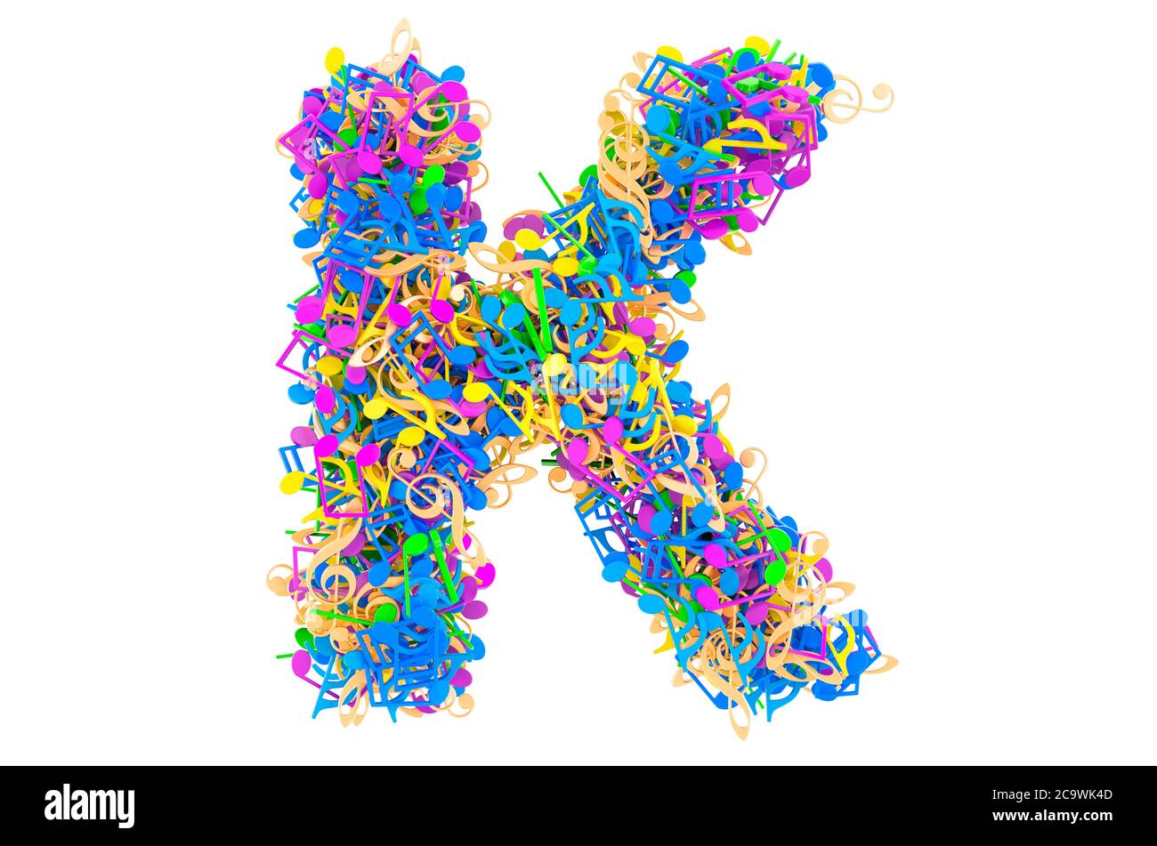 Music notes alphabet hi-res stock photography and images - Alamy