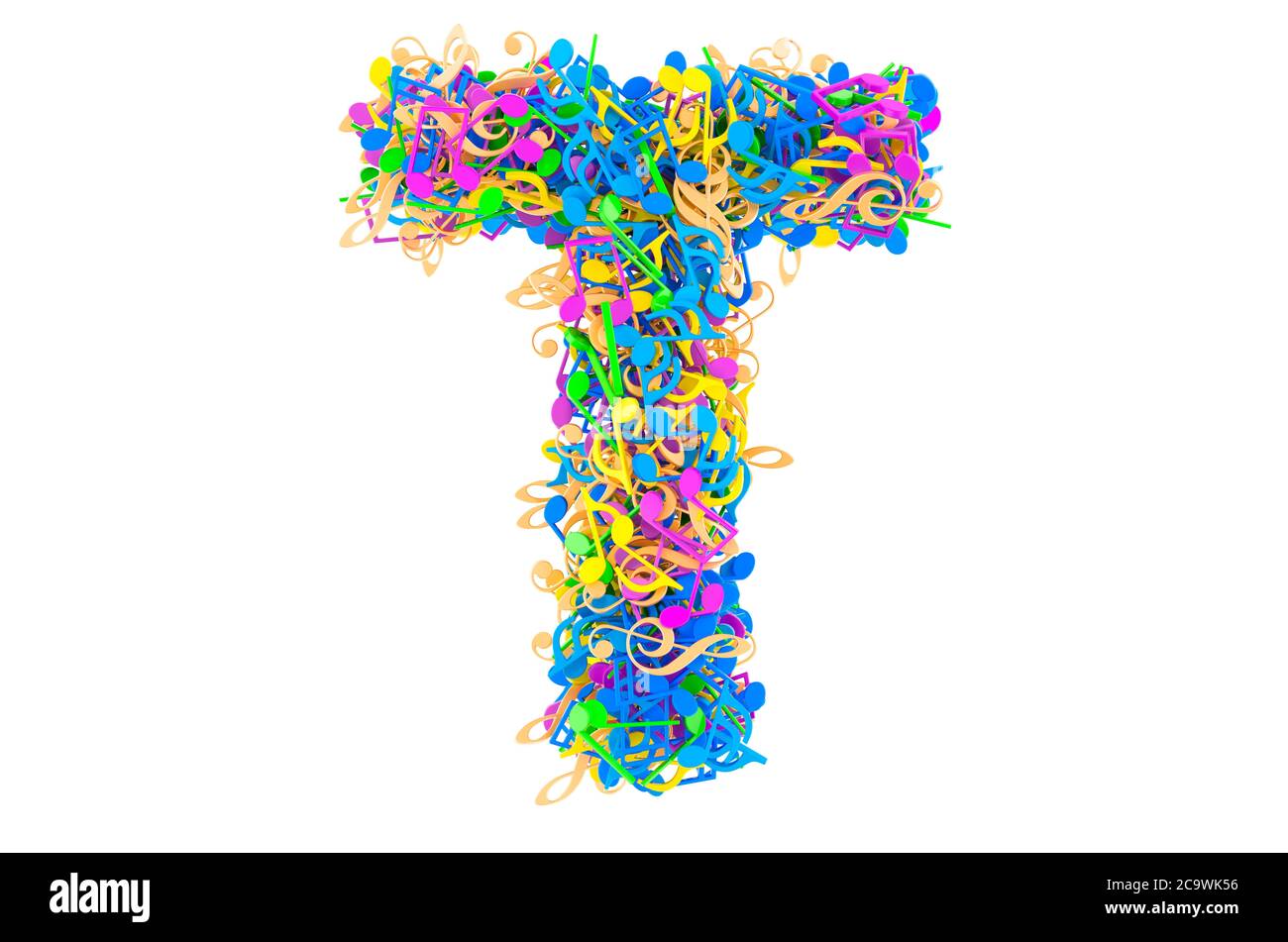 Music Notes Alphabet High Resolution Stock Photography and Images - Alamy