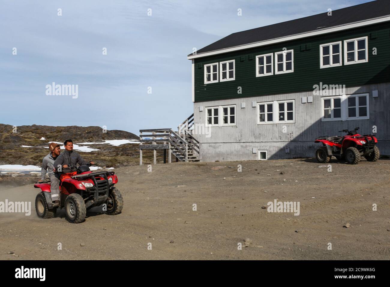 Kulusuk Island, Greenland. Apusiaajik Glacier Stock Photo - Alamy