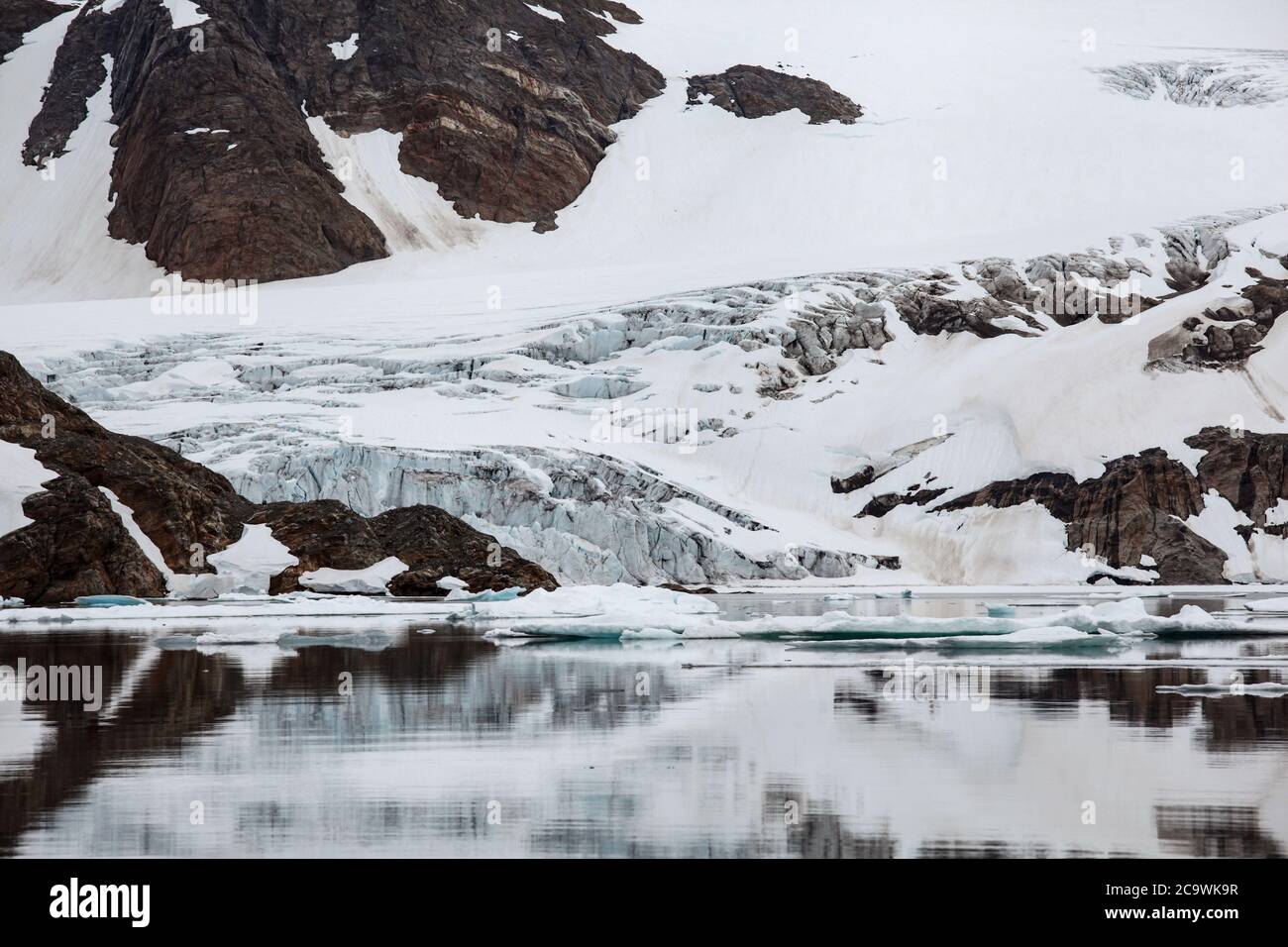 Kulusuk Island, Greenland. Apusiaajik Glacier Stock Photo - Alamy