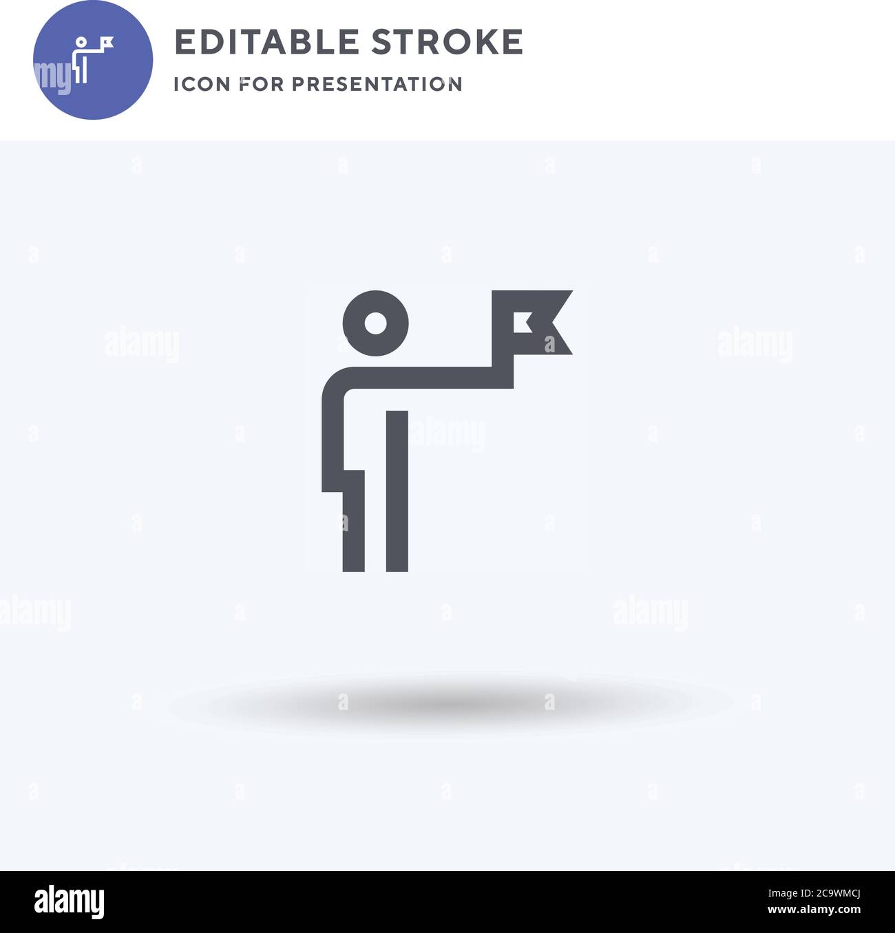 Guide icon vector, filled flat sign, solid pictogram isolated on white ...