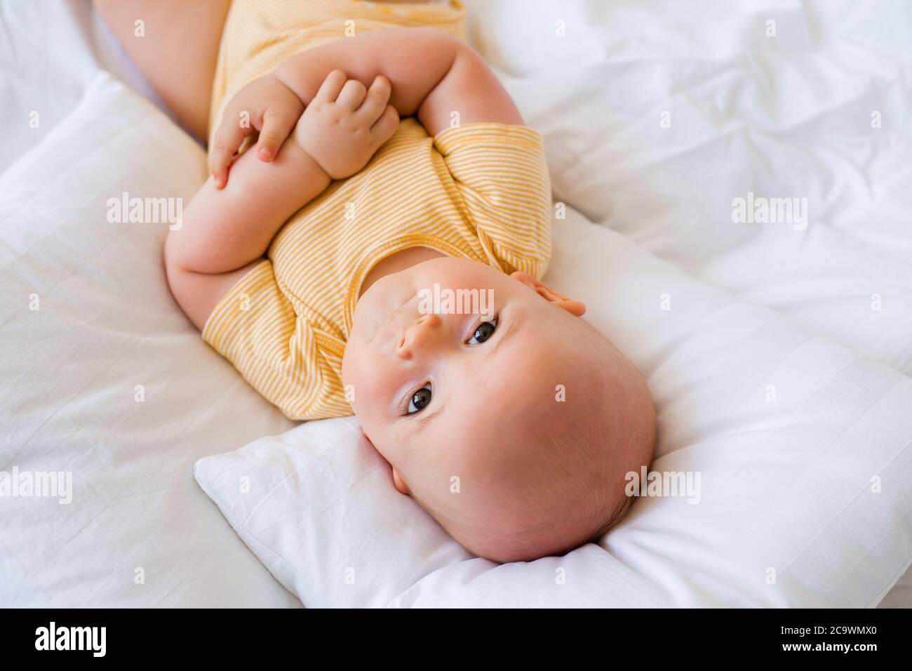 Cute Baby Sleeping Smile