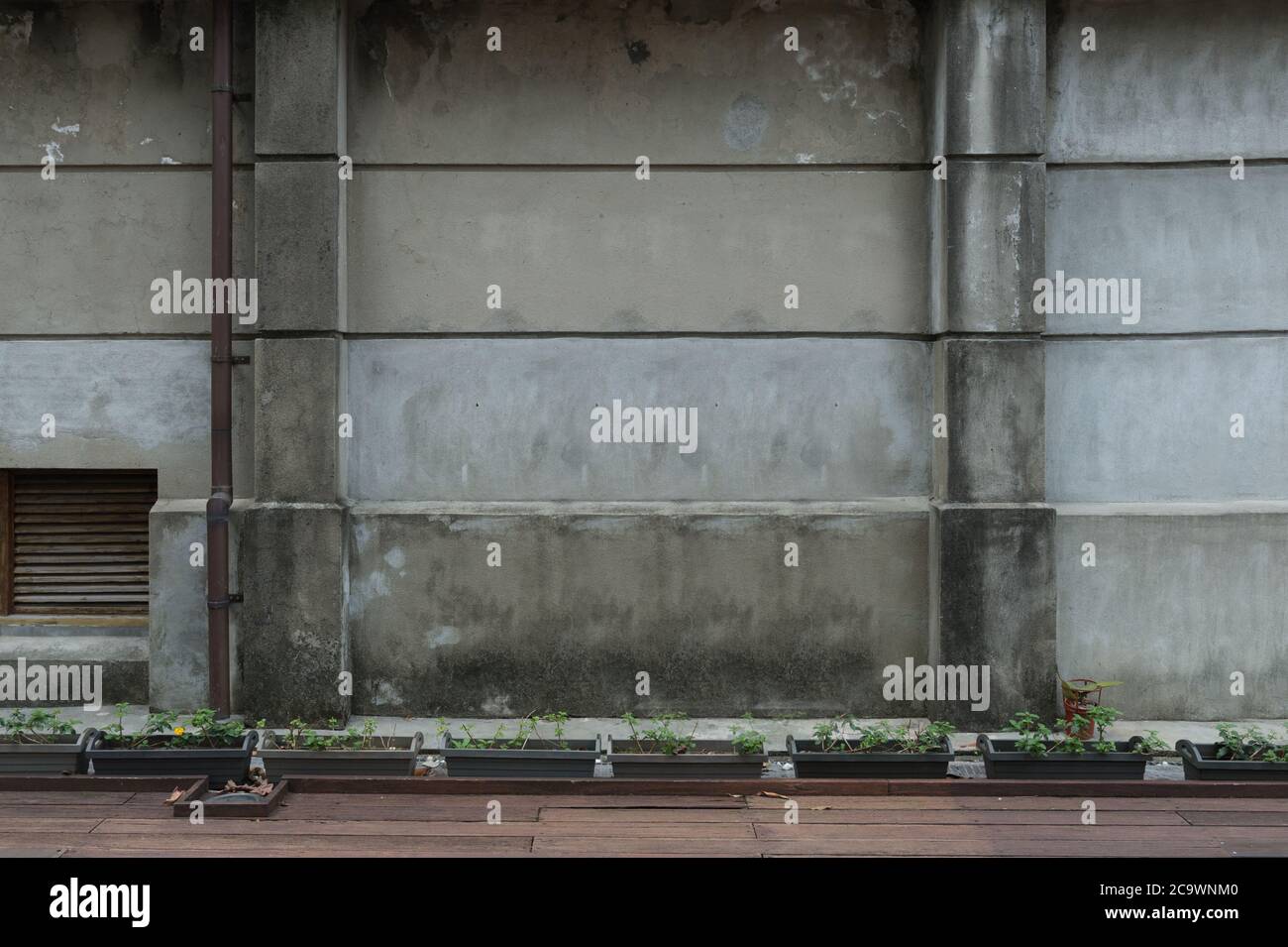 street wall background ,Industrial background, empty grunge urban ...