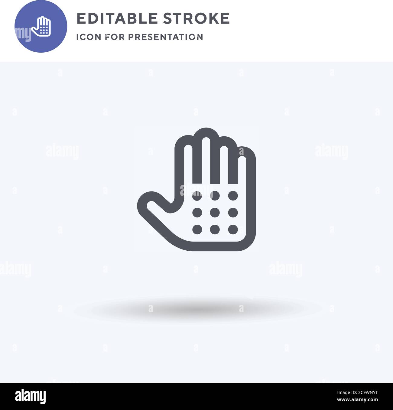 Sensor icon vector, filled flat sign, solid pictogram isolated on white ...