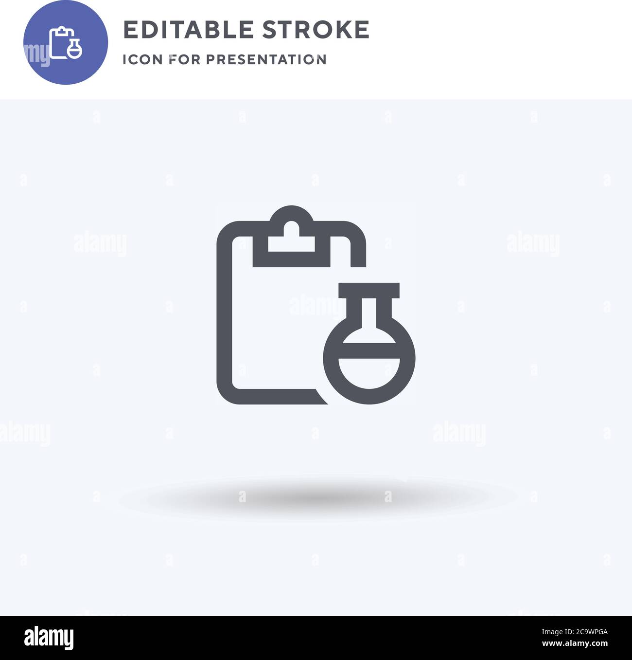 Experiment icon vector, filled flat sign, solid pictogram isolated on ...