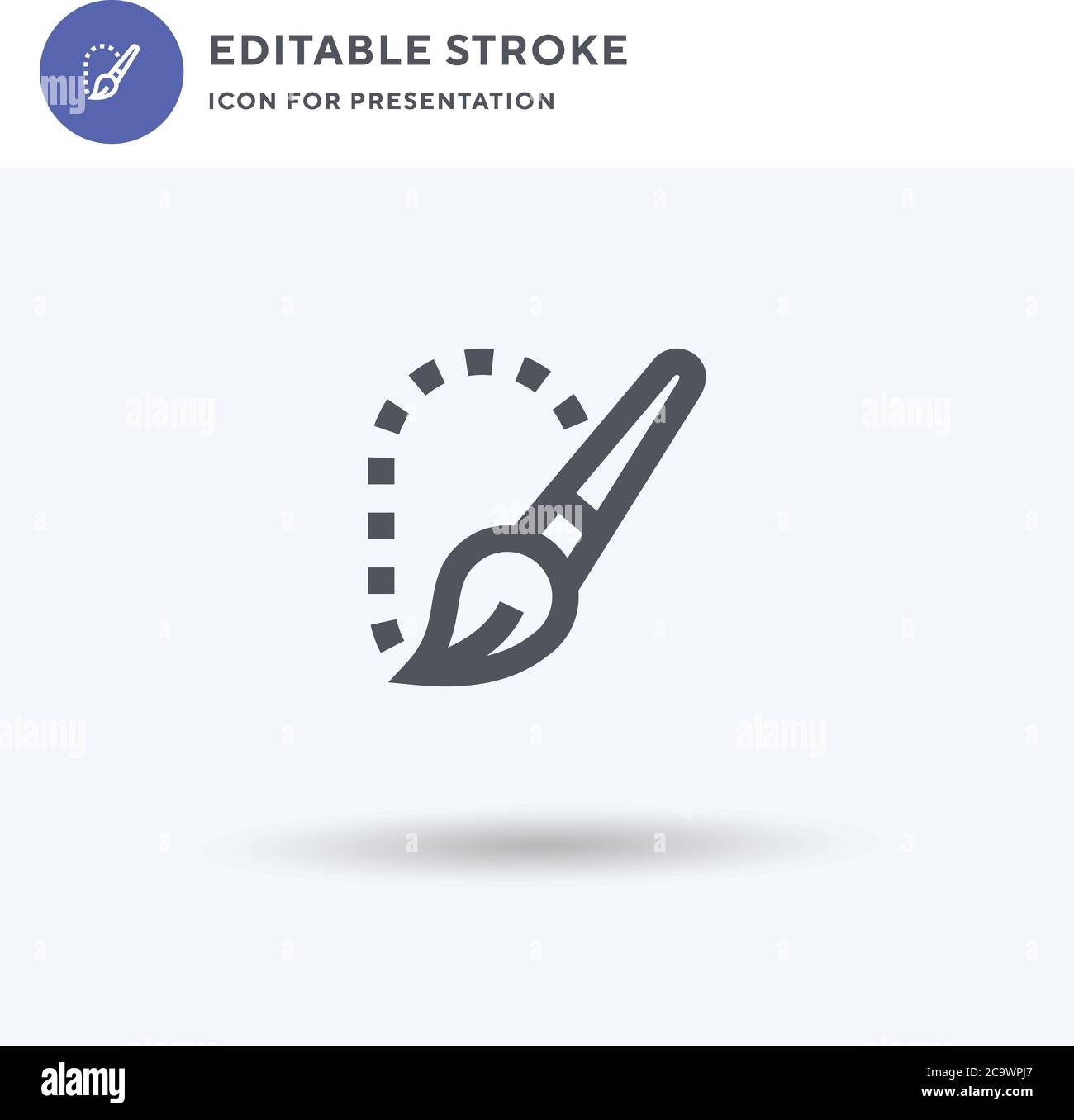 Selection icon vector, filled flat sign, solid pictogram isolated on ...