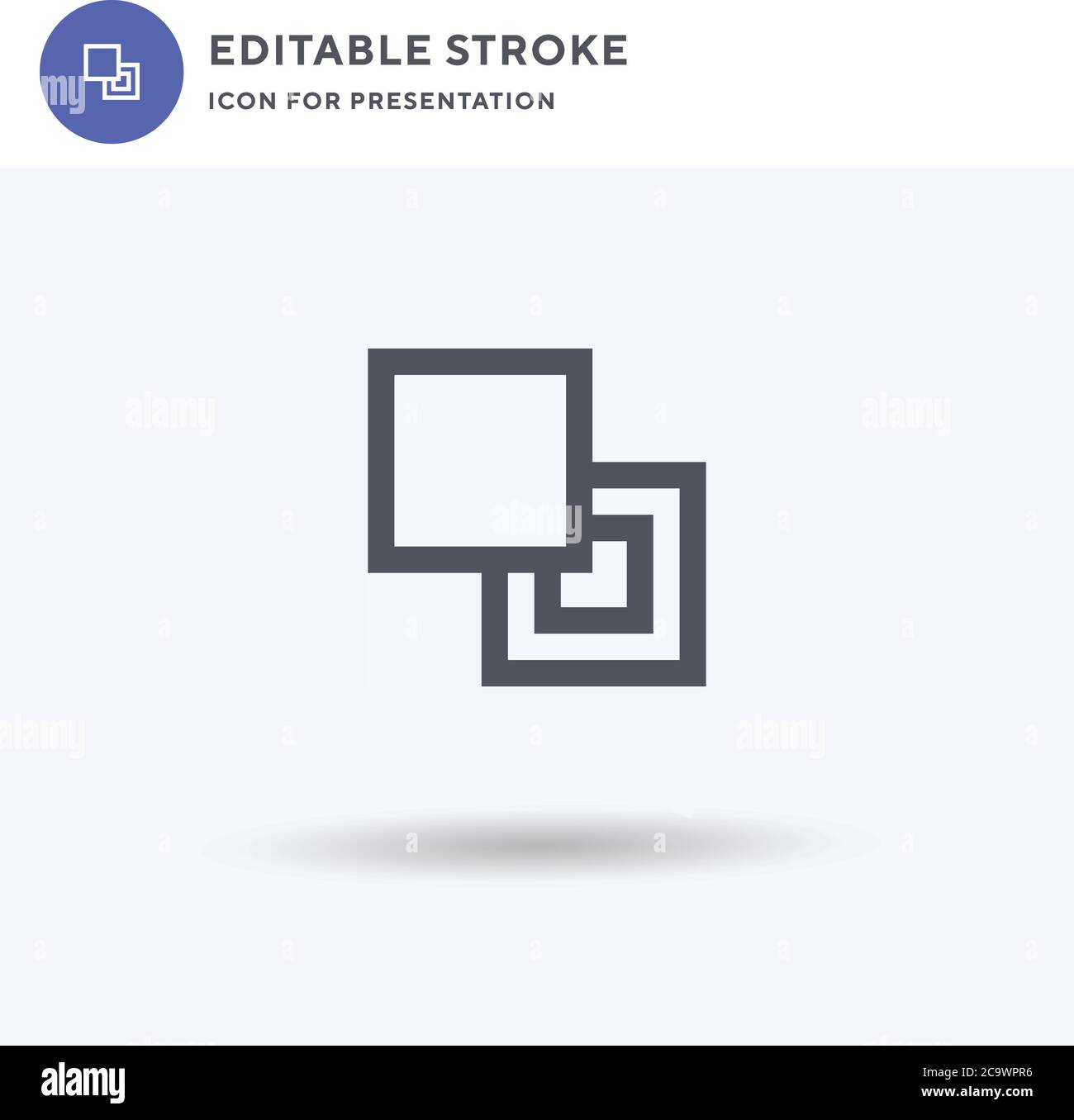 Fill icon vector, filled flat sign, solid pictogram isolated on white ...