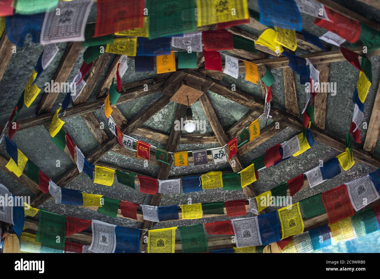 Flags hanging ceiling hi-res stock photography and images - Alamy