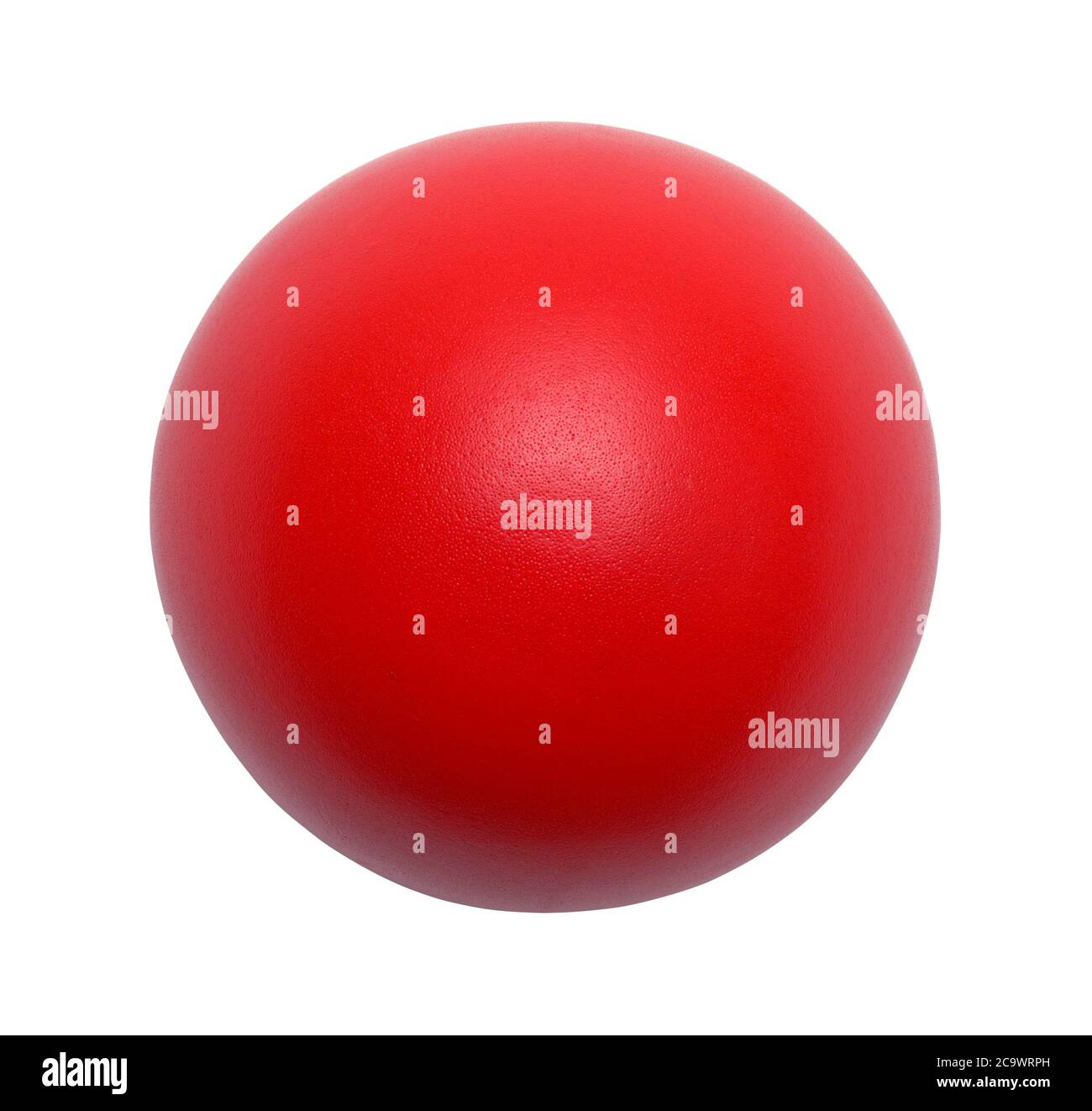 Red Clown Nose Front View Cut Out on White Stock Photo - Alamy