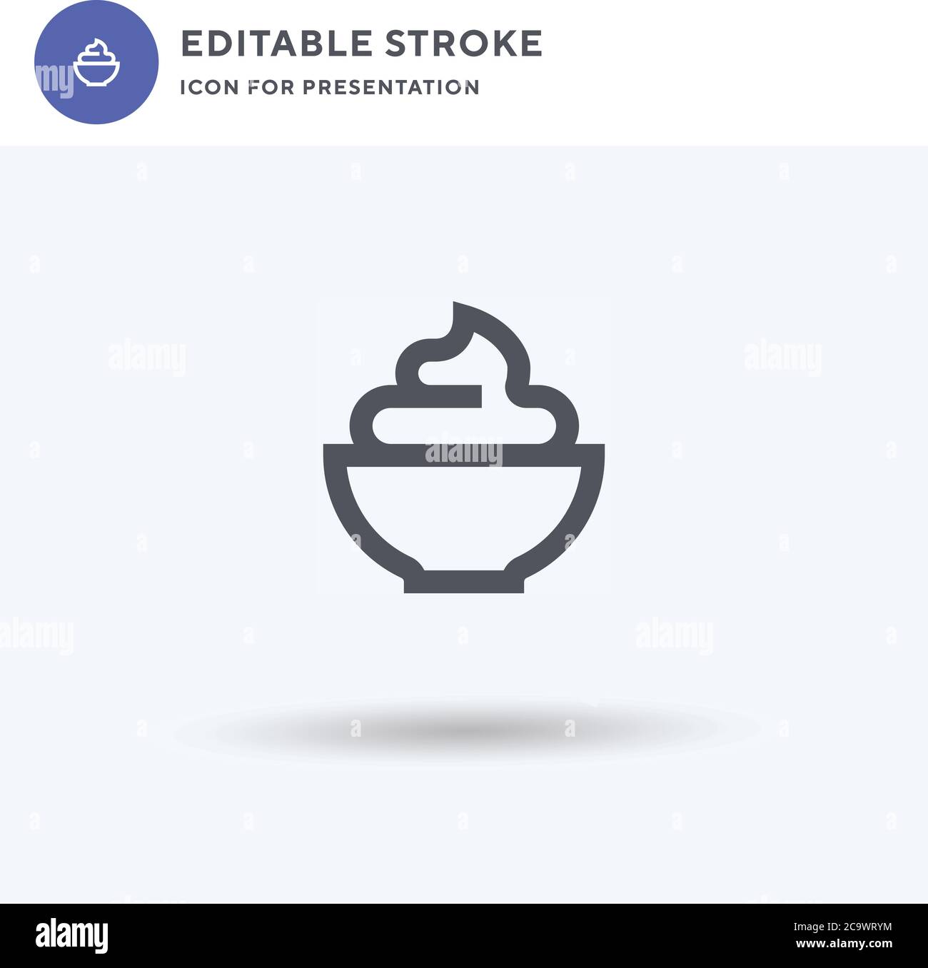 Hair Dye icon vector, filled flat sign, solid pictogram isolated on ...