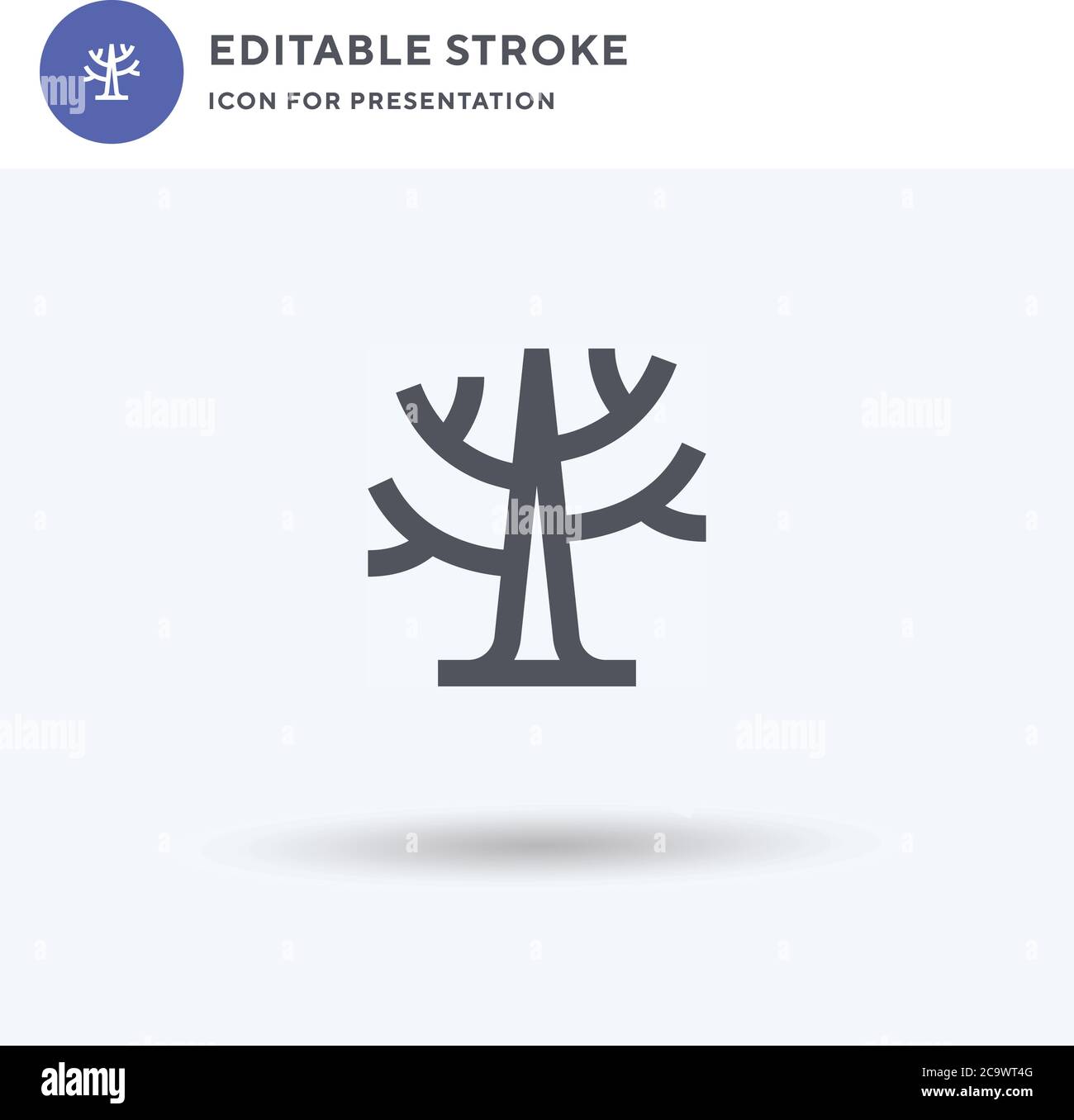 Bare icon vector, filled flat sign, solid pictogram isolated on white ...