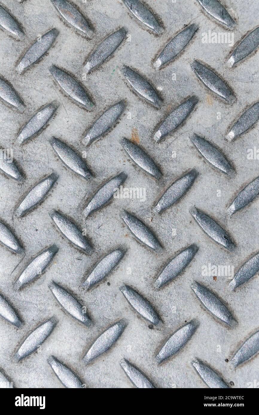 pattern style of steel floor for background Stock Photo - Alamy