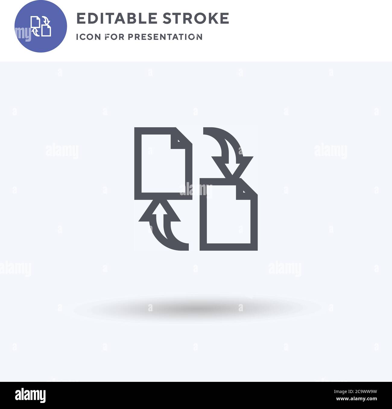 File icon vector, filled flat sign, solid pictogram isolated on white ...