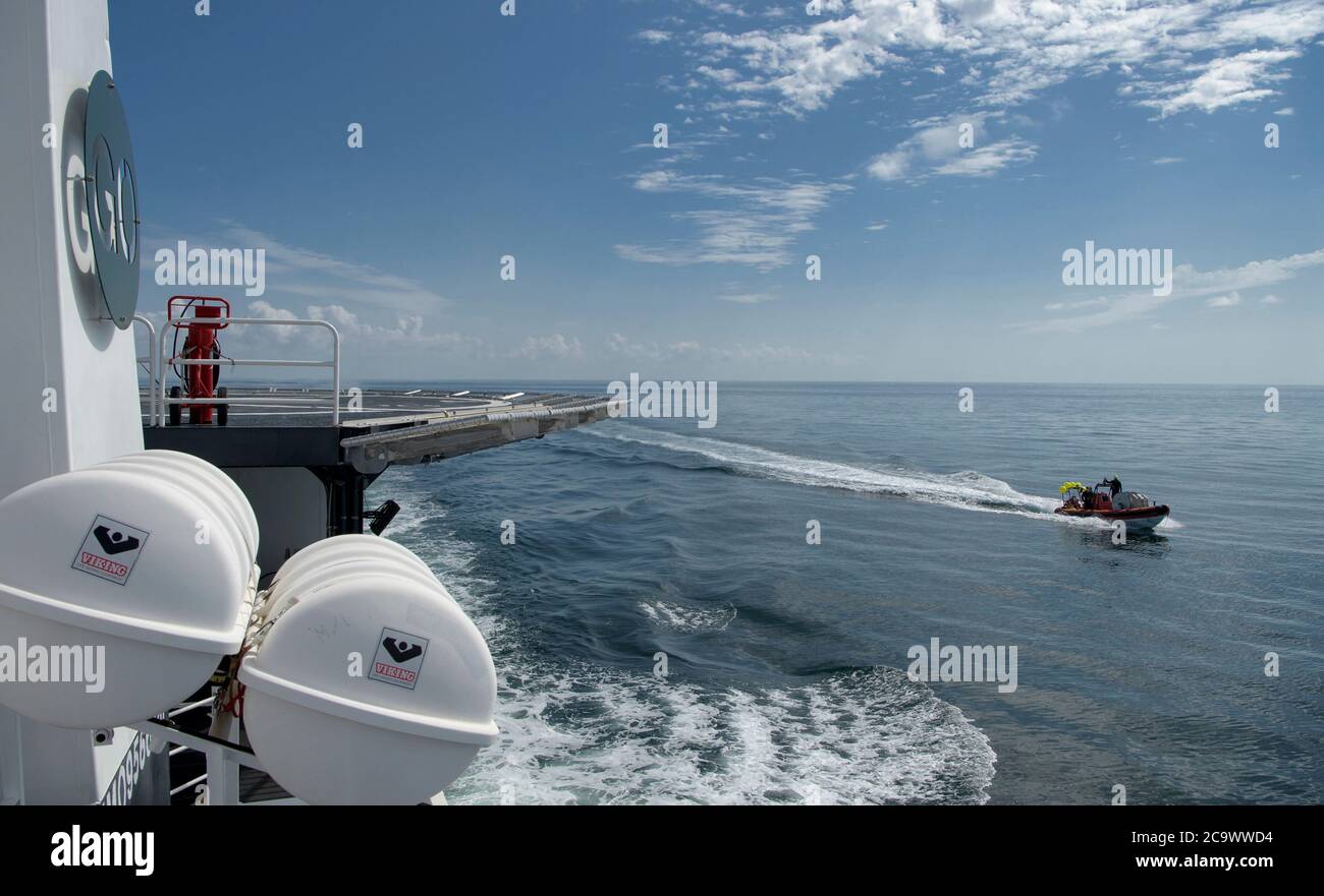 Pensacola, United States of America. 02 August, 2020. SpaceX support ...