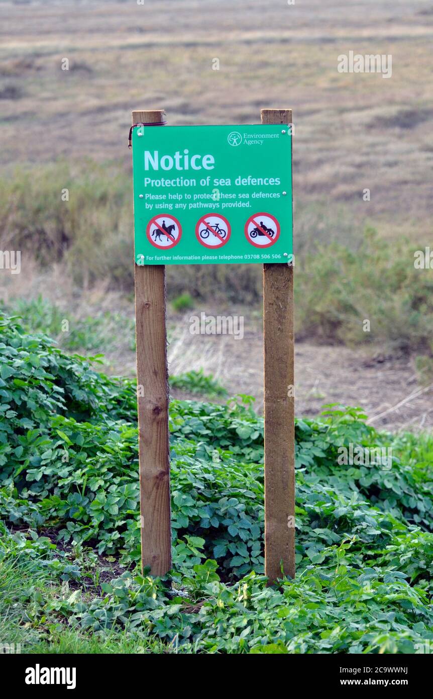 Environmental agency sign hi-res stock photography and images - Alamy