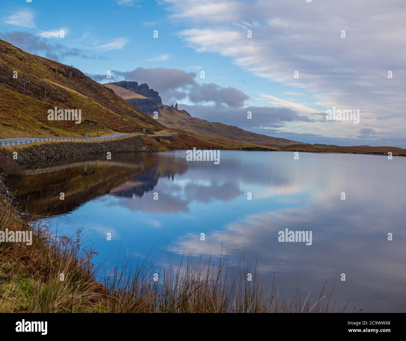 Old Man of Storr Reflection Isle of Skye Stock Photo - Alamy