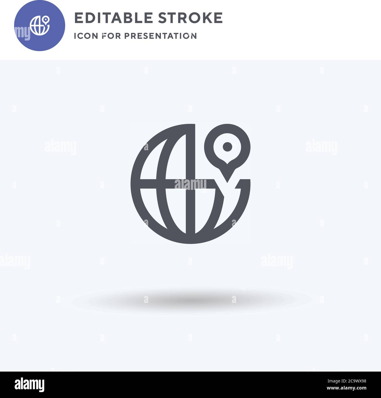 Internet icon vector, filled flat sign, solid pictogram isolated on ...