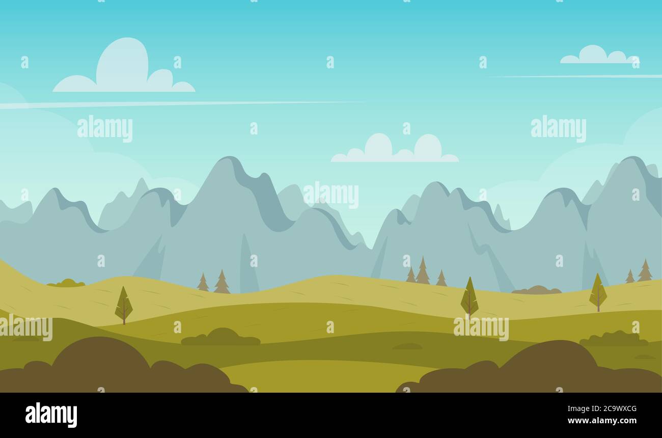 Row bushes Stock Vector Images - Alamy