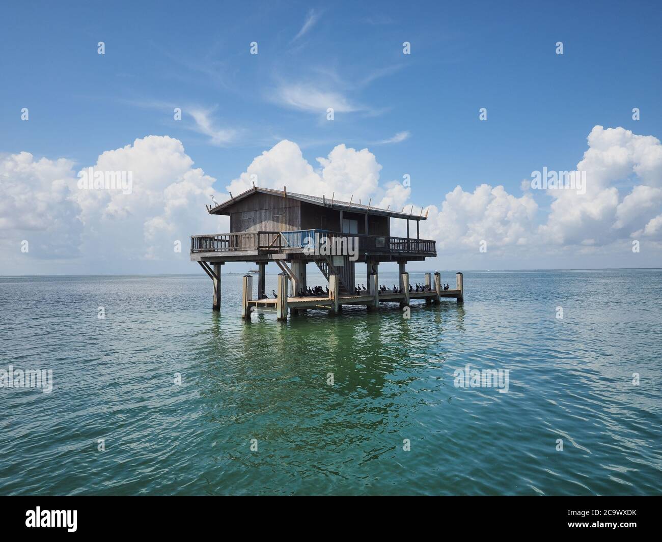 Stiltsville, Biscayne National Park, Florida 08-12-2018 Hicks House ...