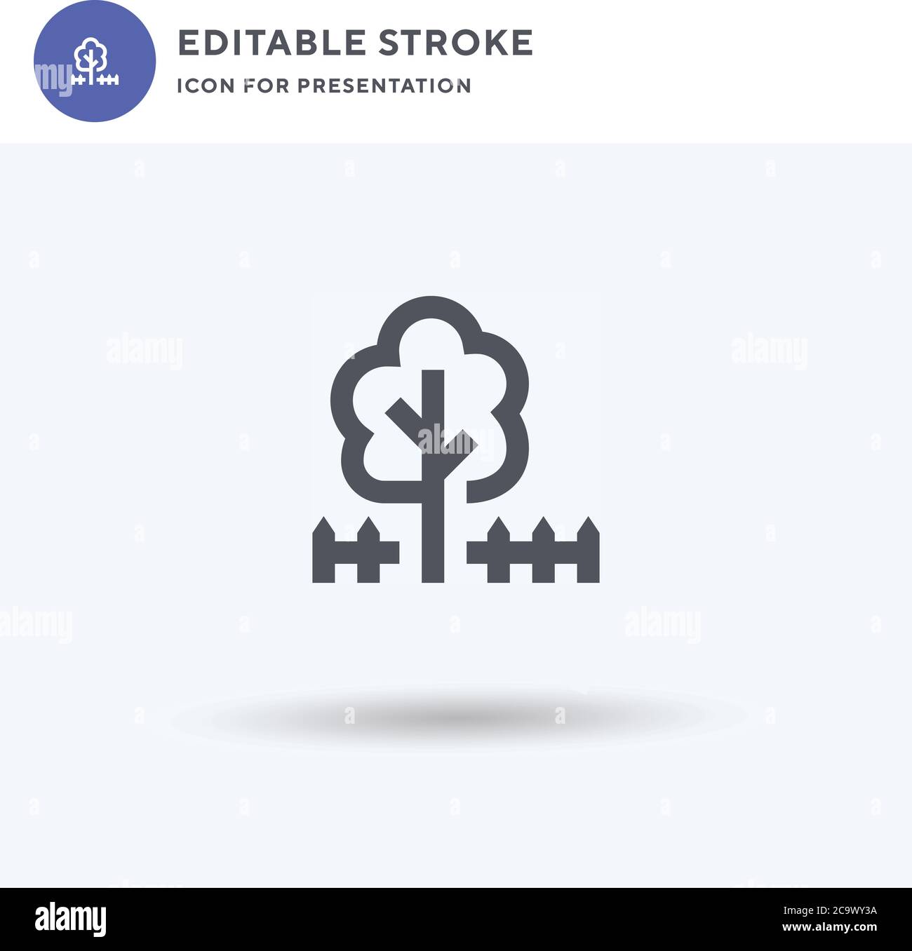 Village icon vector, filled flat sign, solid pictogram isolated on ...